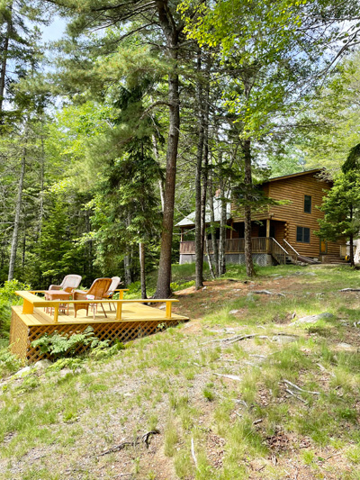 Camp Sweet Camp: adorable cabin right on Long Pond, close to Acadia and ...